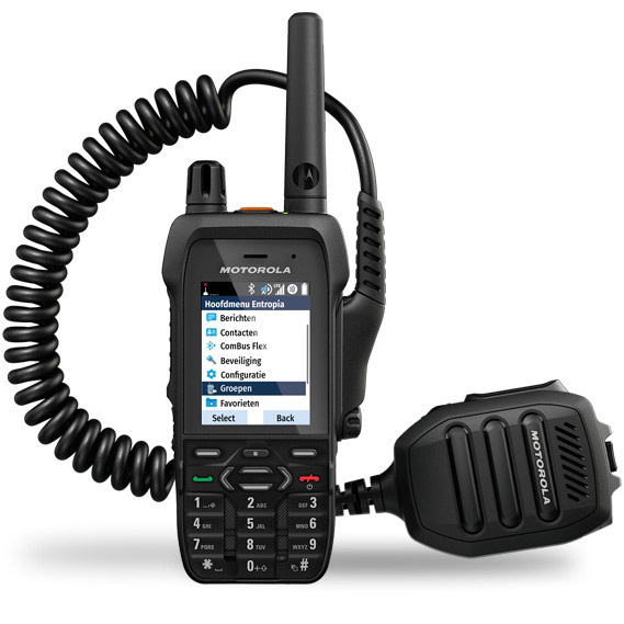 TETRA & hybrid LTE/TETRA Mission Critical Devices & Accessories | Entropia